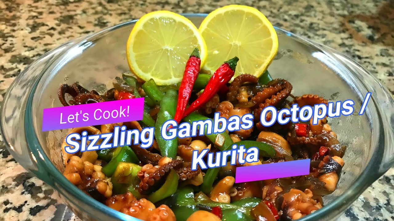 Sizzling Octopus | Sizzling Octopus Recipe | How to Cook Sizzling ...