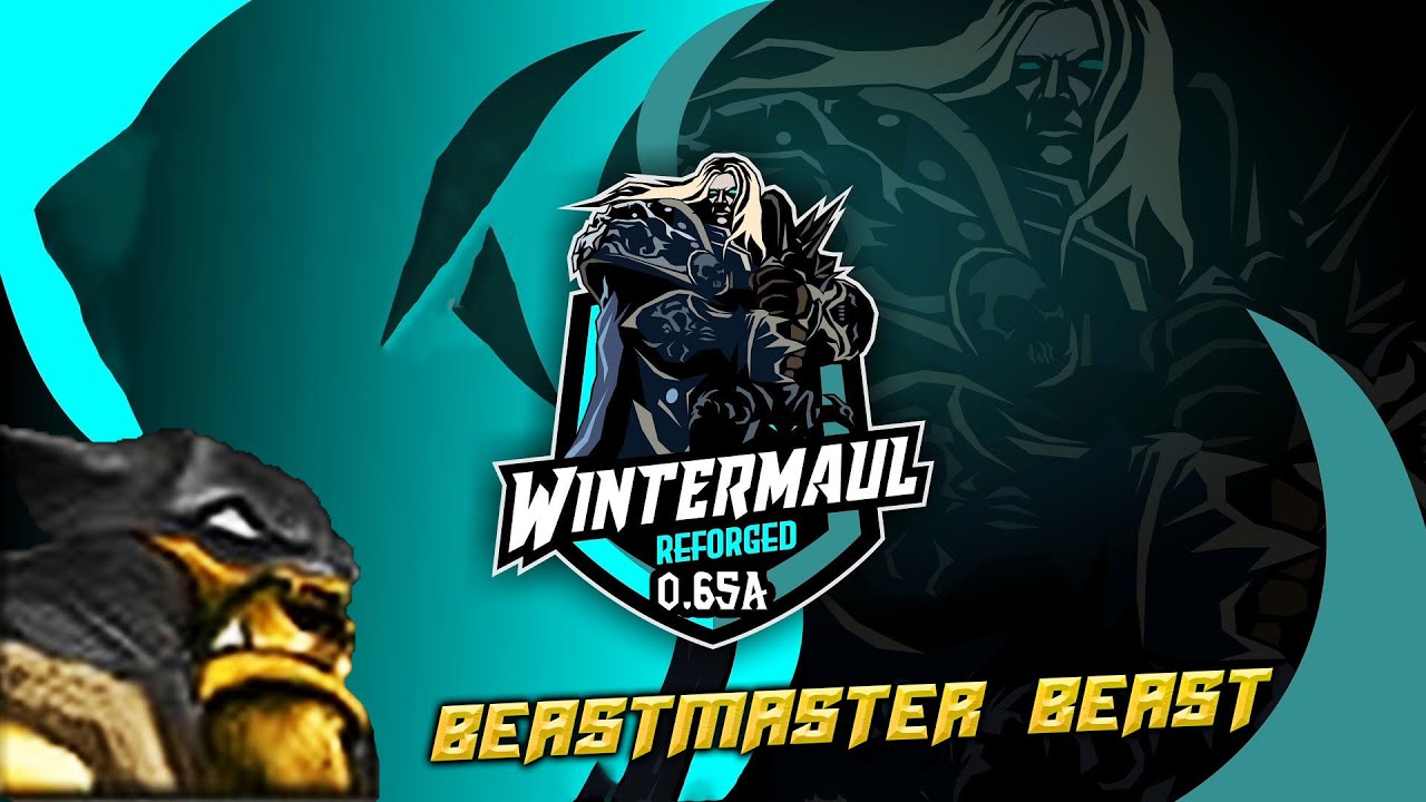 Warcraft 3 REFORGED | Wintermaul TD | Beastmaster Op ? - YouTube