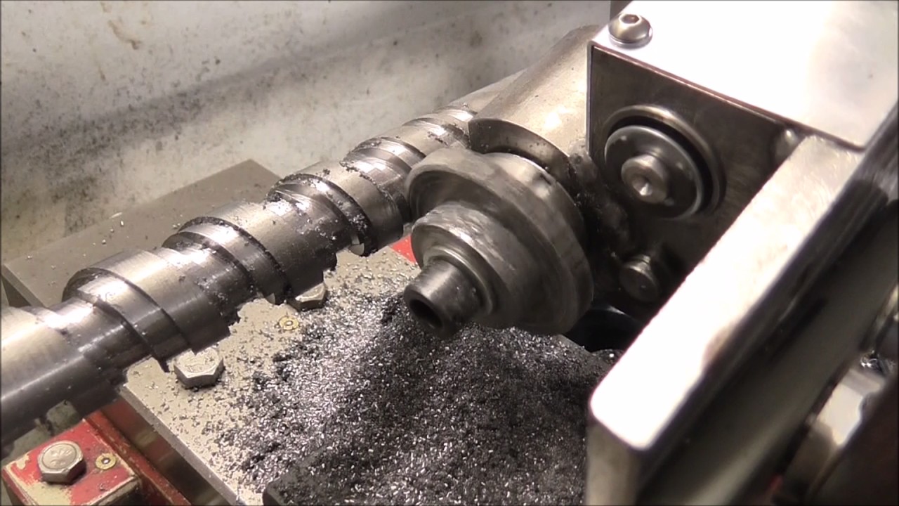 DIY machining a compression screw - YouTube