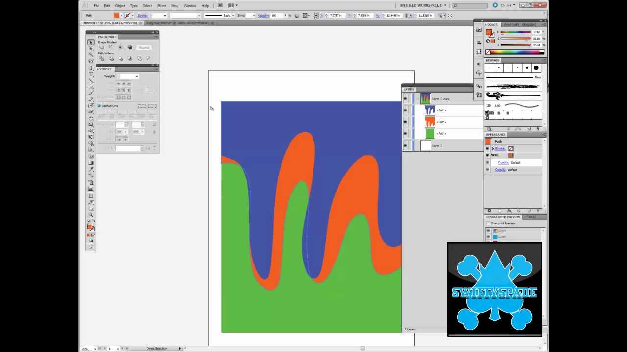 Tutorial on how to quickly shade your work in Adobe Illustrator ...