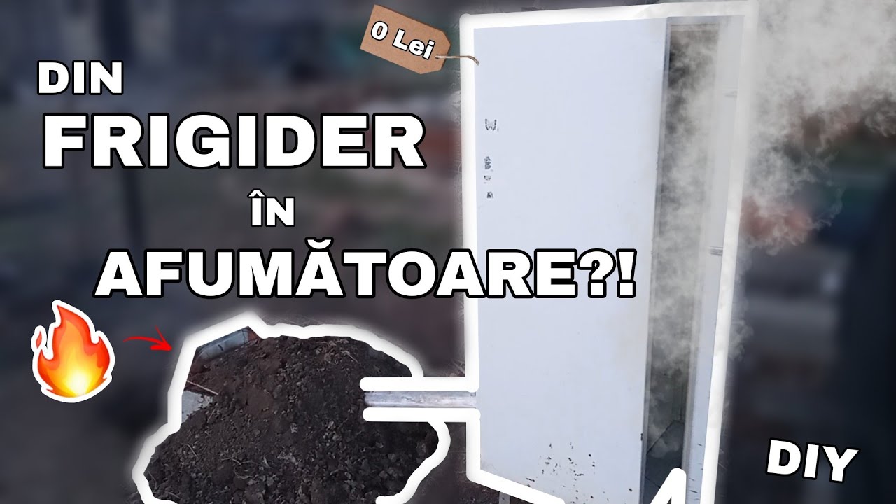 Am luat un Frigider Vechi și l-am transformat în AFUMĂTOARE?! - YouTube