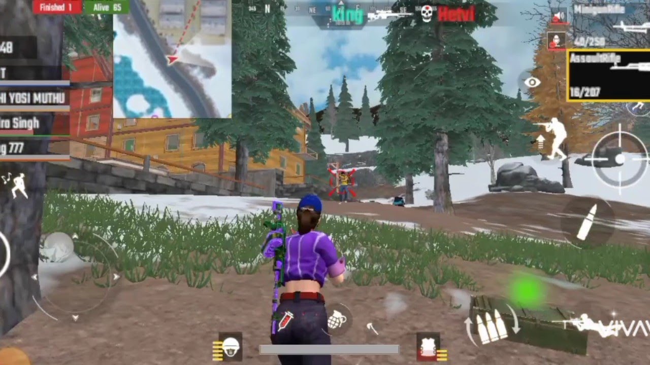 scar fall || survival head shot game play - YouTube