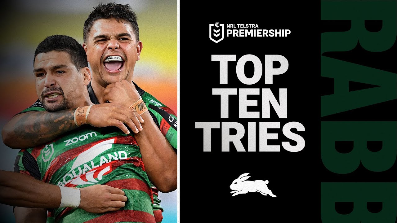NRL Highlights | The Top 10 tries by the Rabbitohs in 2021! - YouTube
