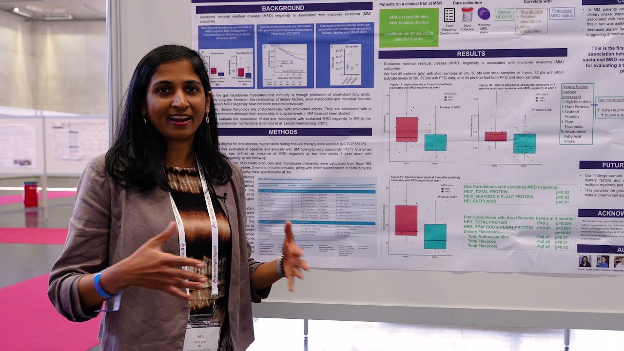 Can diet influence outcomes in myeloma? | Urvi Shah, MD | IMW Austria ...