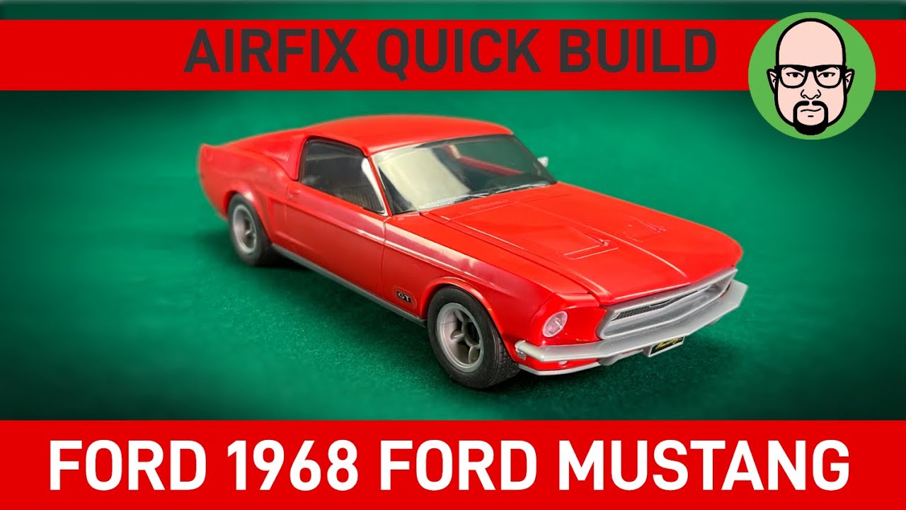 AIRFIX Quick Build Ford 1968 Mustang GT - Speed Build *No Commentary ...