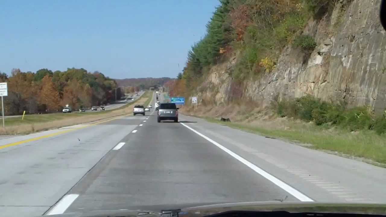 I-79 at West Virginia/Pennsylvania border - YouTube