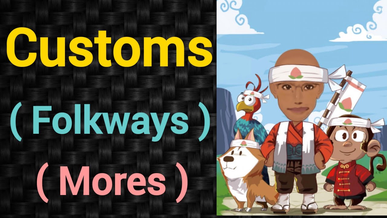 Customs | Folkways | Mores | PSM lecture | Community Medicine lecture ...