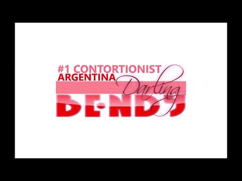 BENDYDARLING.COM BRUNETTE FLEXIBLE CONTORTIONIST FETISH RUBBER DOLL