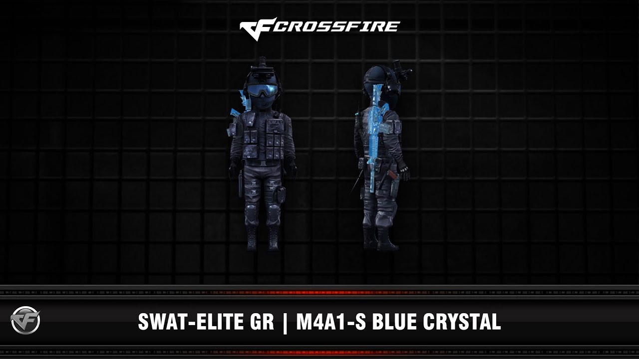 CF : SWAT Elite-GR | M4A1-Silencer Blue Crystal - YouTube
