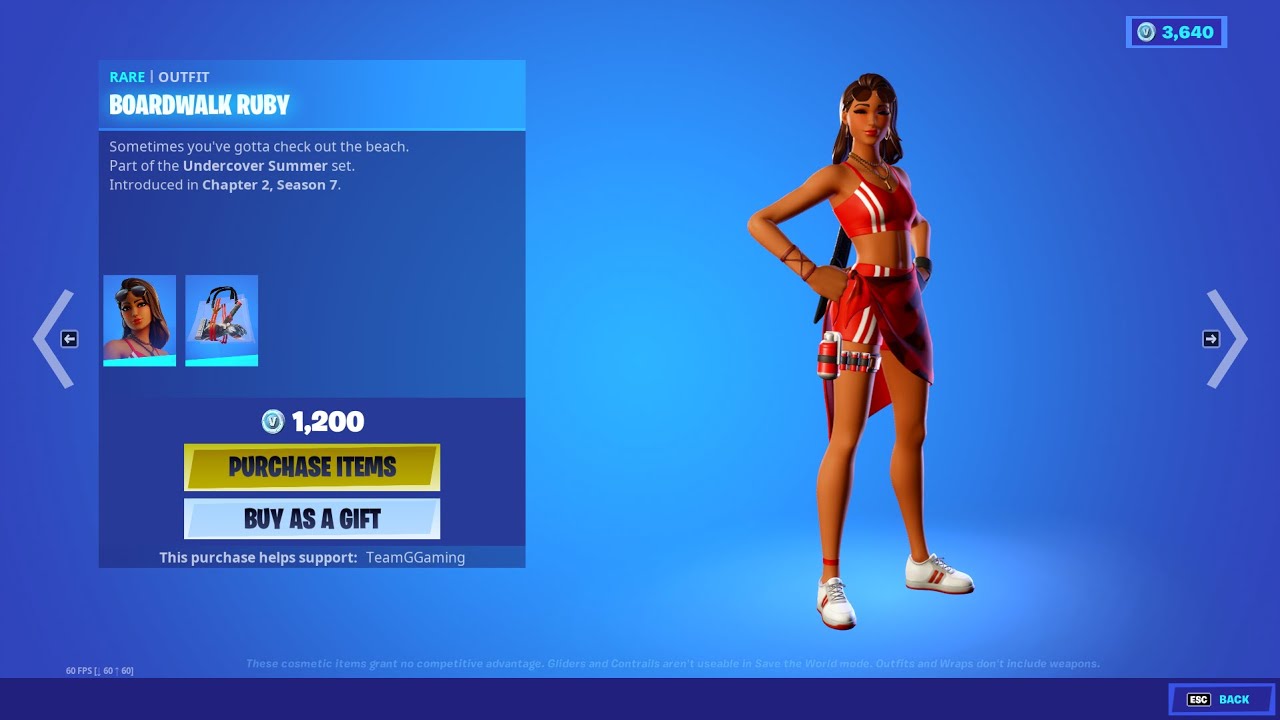 Fortnite Item Shop 6/24/2021 NEW SUMMER RUBY SKIN + JAWBREAKER IS BACK ...