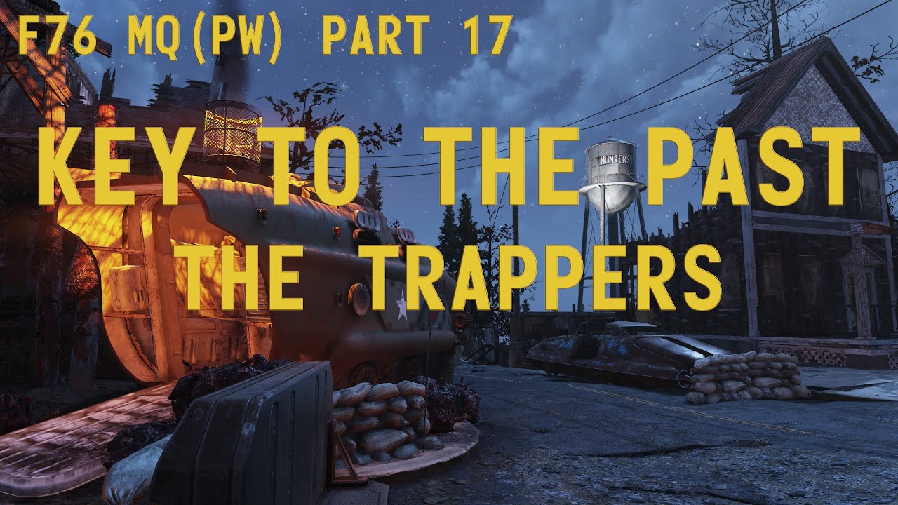 Fallout 76 Main Quest (Post Wastelanders) - 17 - Key to the Past: The ...