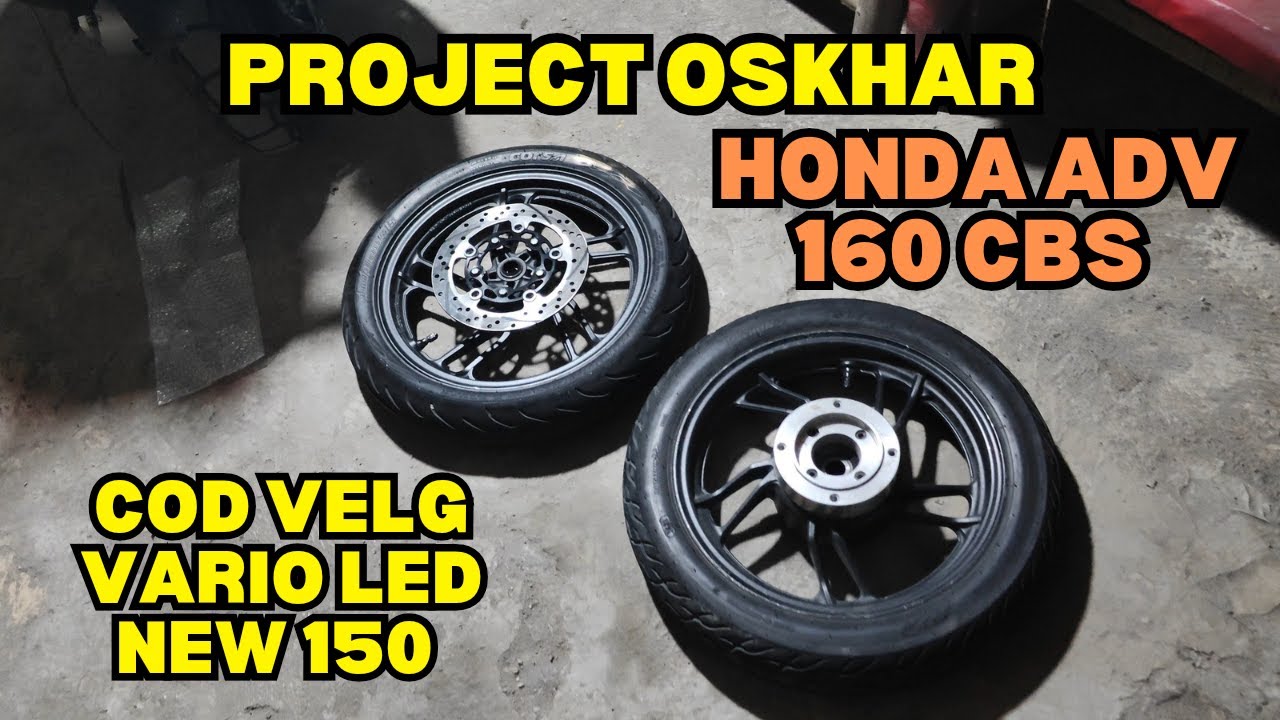 PROJECT VELG VARIO LED NEW PNP ADV 160 CBS - YouTube