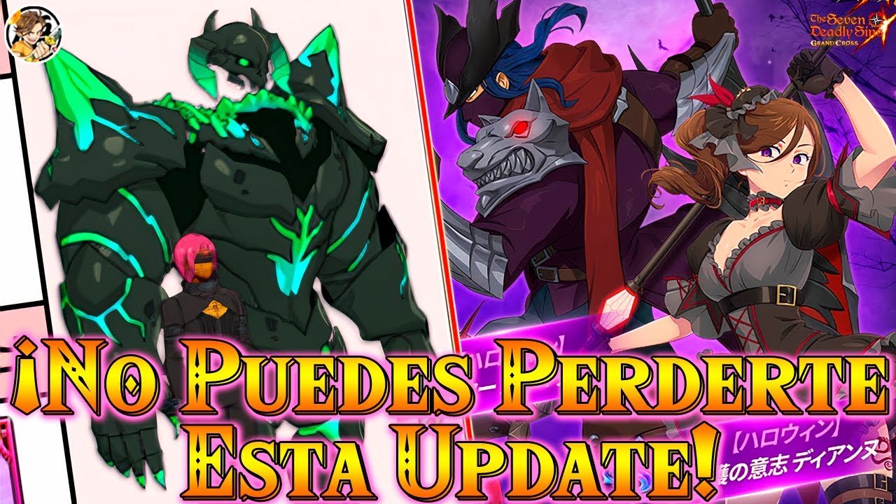 ESTA ES la MEJOR SKIN de TODO 7DS?! ¡¿NUEVA DIANE y SLADER de HALLOWEEN ...