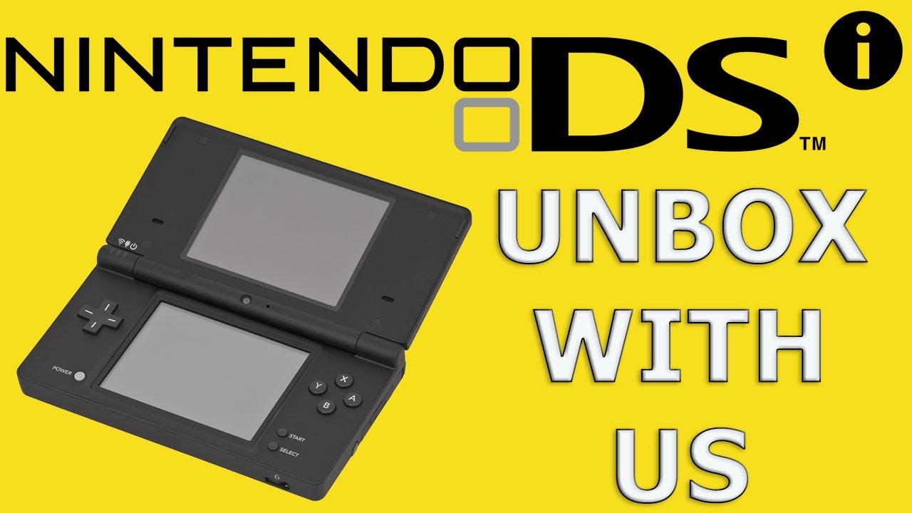Распаковка обзор Nintendo DSi и сравнение с DS Lite unboxing - YouTube