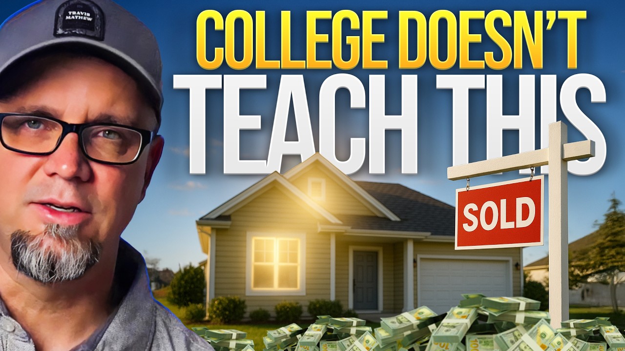 What Real Estate Taught Me That College Never Could - YouTube