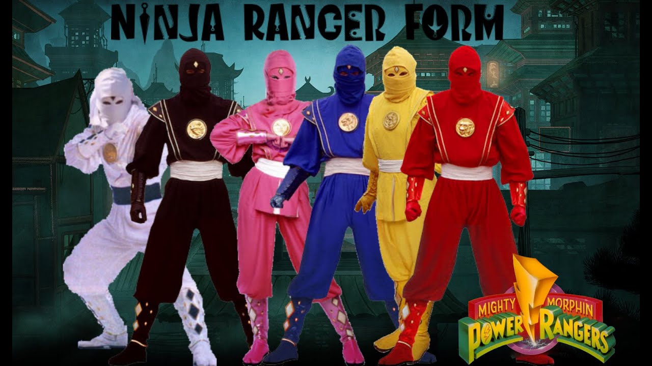 The Story of MMPR Ninja Ranger Forms! Where did they go? Power Rangers ...