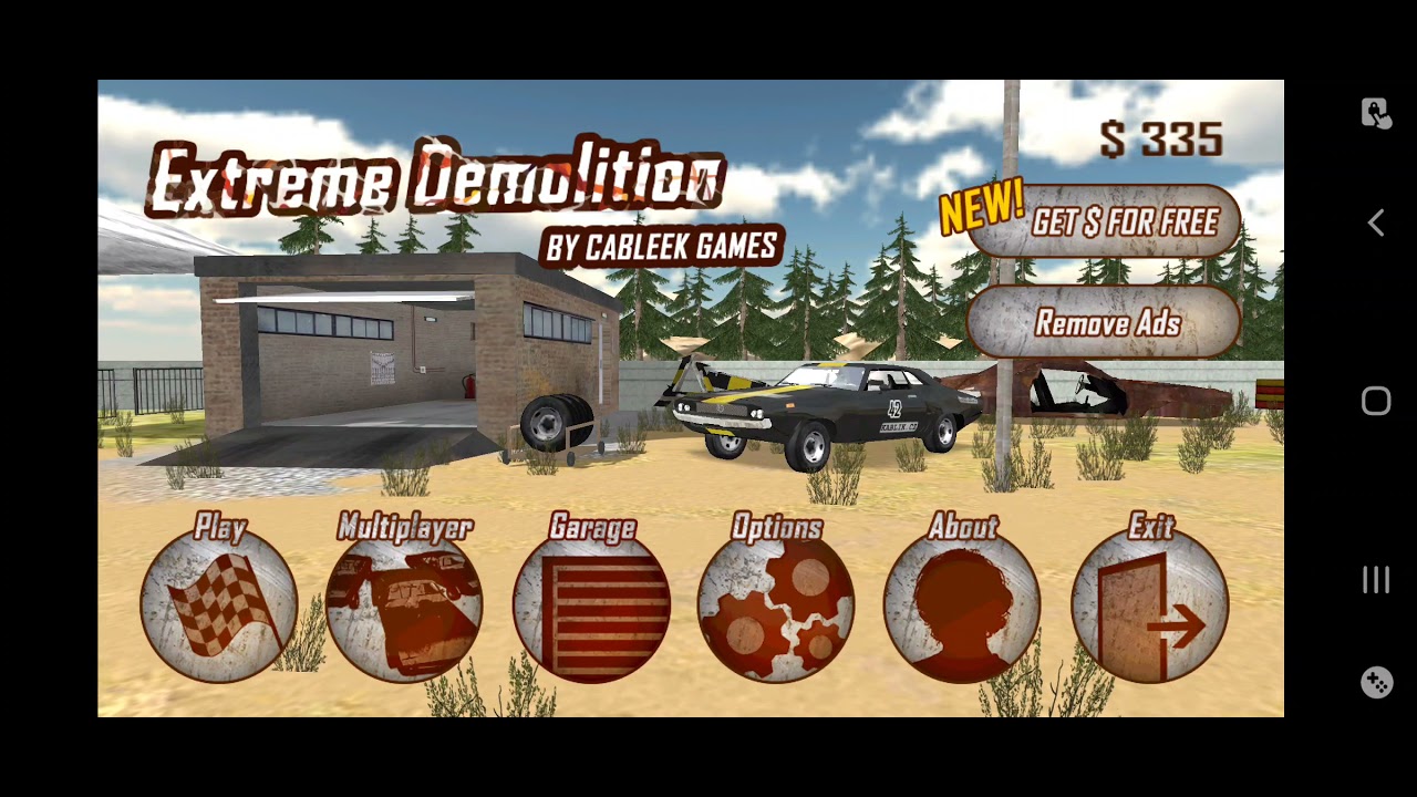 Extreme Demolition Main Menu theme. - YouTube