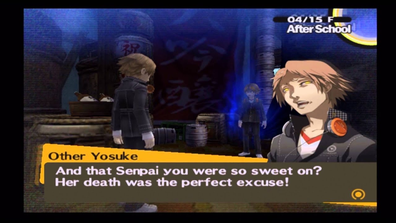 Persona 4 Part 5 - Shadow Yosuke And The First Persona - YouTube