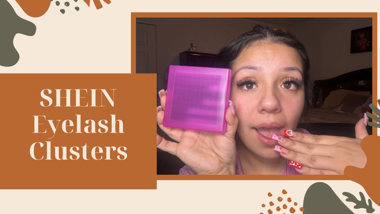 SHEIN EYELASH CLUSTERS - YouTube
