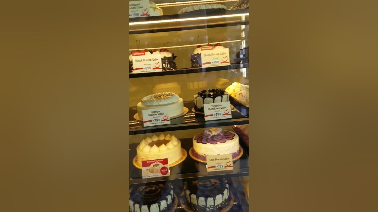 RED RIBBON CAKE DISPLAY 2024 - YouTube