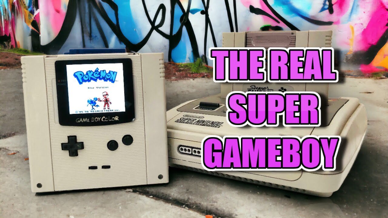 The REAL Super Gameboy - Super Super Gameboy Custom Modified Super ...