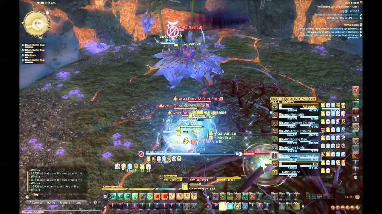FFXIV ARR Turn 6 Rafflesia - Turtles Paradise || Wutai - ( Scholar POV ...