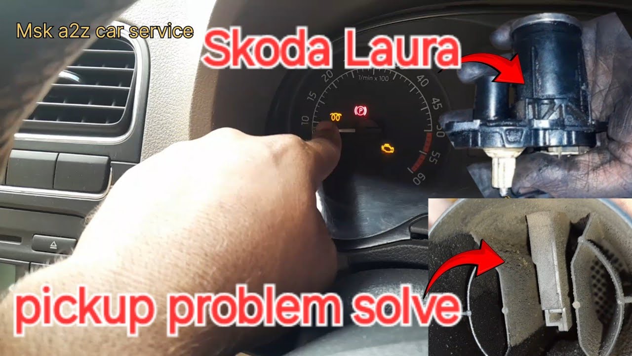 trouble code/P010100/P046c00/P040700/Skoda Rapid Skoda Laura pickup ...