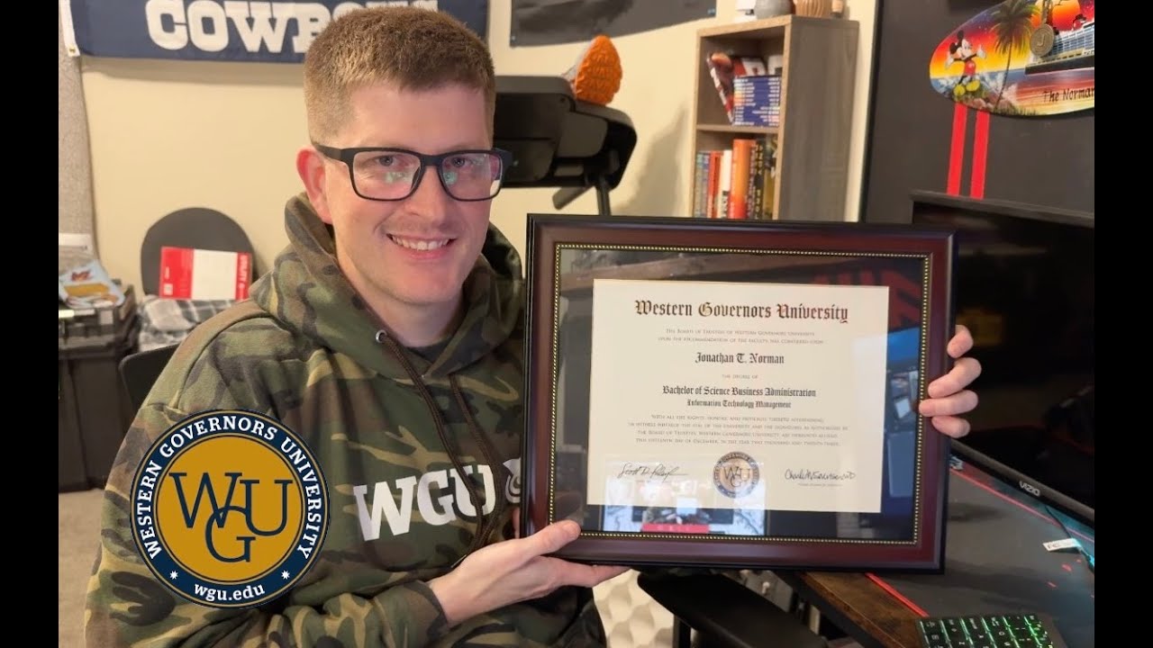 WGU IT Management ep 38 GRADUATION! - YouTube