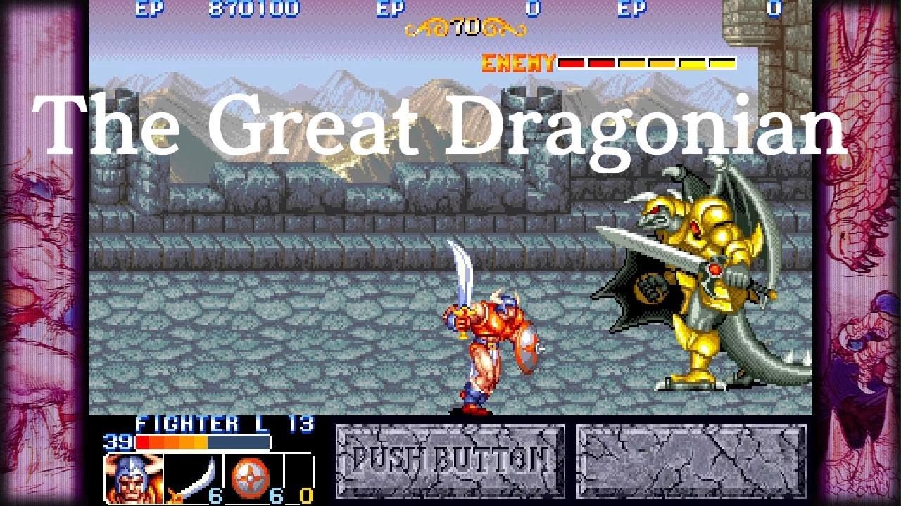 The Great Dragonian - The King of Dragons Boss Battle - YouTube