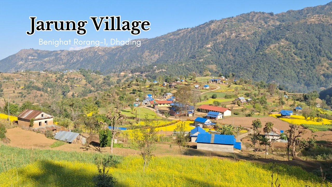 Beautiful Village Jarung - YouTube