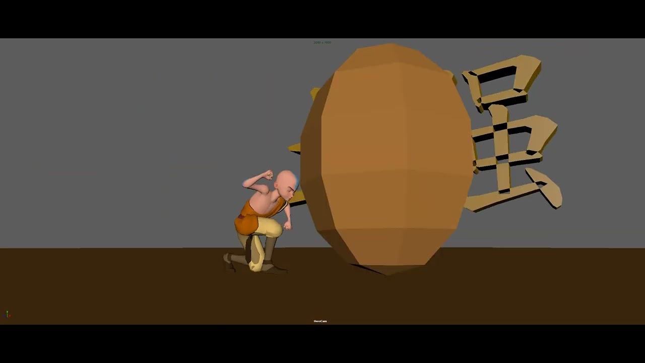 Avatar Aang, The Last Airbender OP Intro in 3D - YouTube