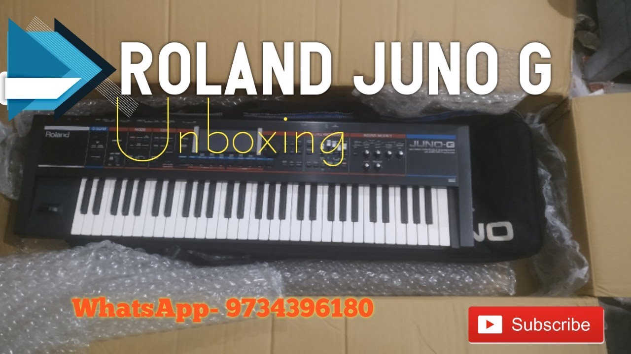 Roland Juno G Keyboard Unboxing & Review, Free Delivery All over India ...