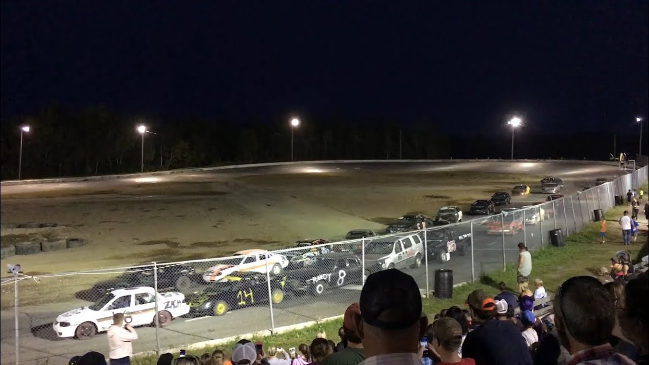 Back Up Race Sept’18 Speedway Miramichi - YouTube