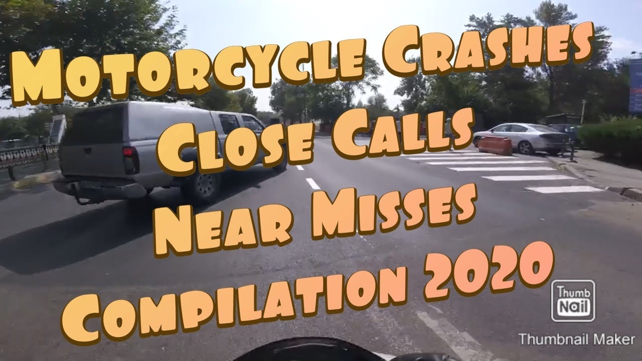 Motorcycle Crashes & Close Calls & Near Misses - Compilation 2020 - YouTube