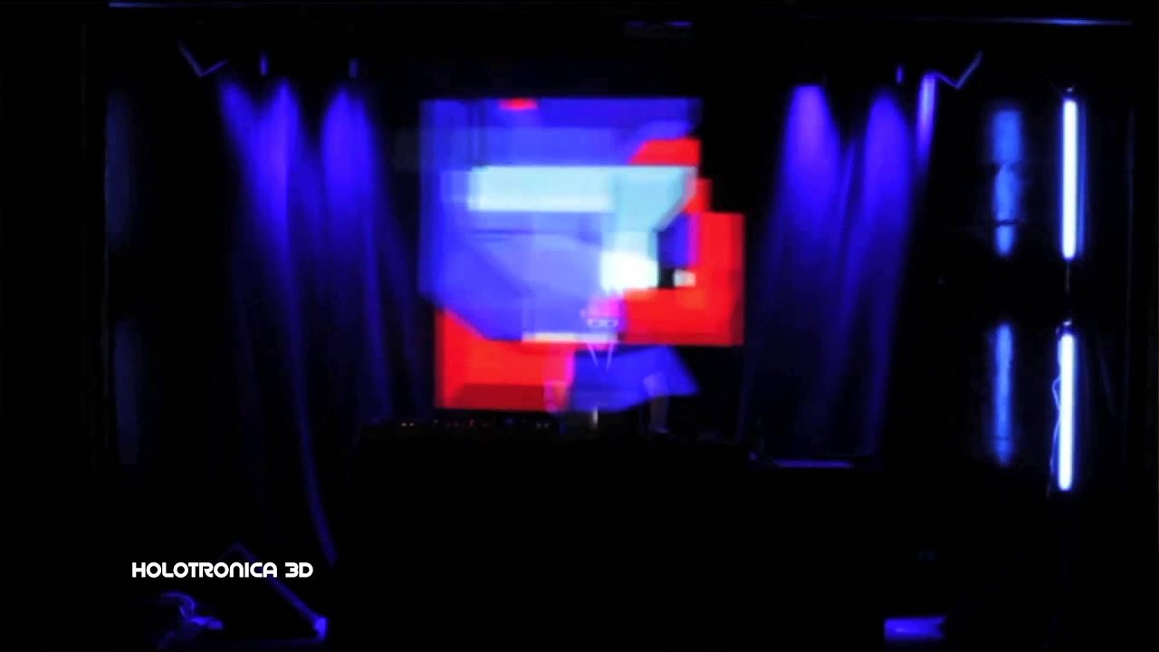 Holo-Gauze - Revolutionary Hologram FX Screen by Holotronica - YouTube