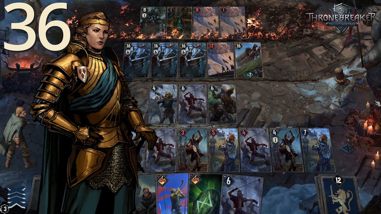 The Strike to Nifgaardians' Caravan - Thronebreaker: The Witcher Tales ...