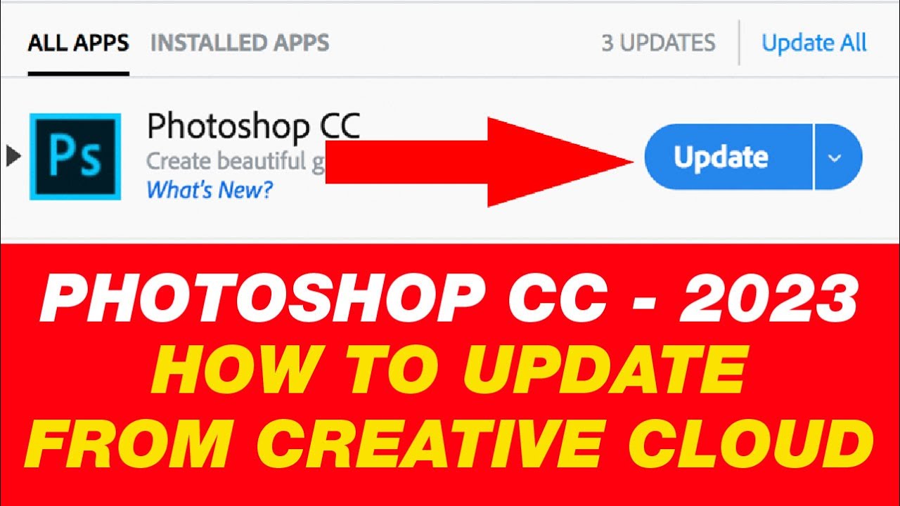 How to update photoshop 2023 in Mac | Photoshop 2023 upgrade for new ...