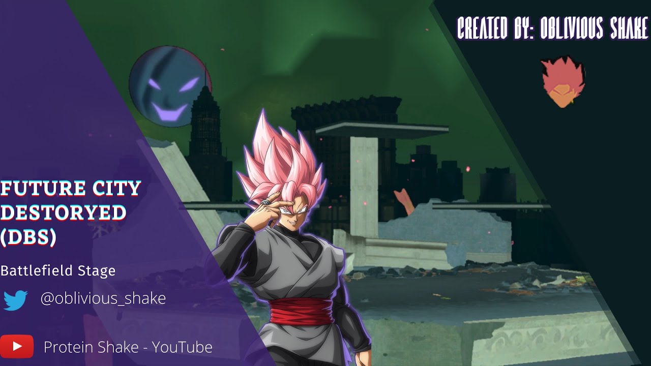 Future City Destroyed (DBS) Battlefield Stage | Super Smash Bros ...