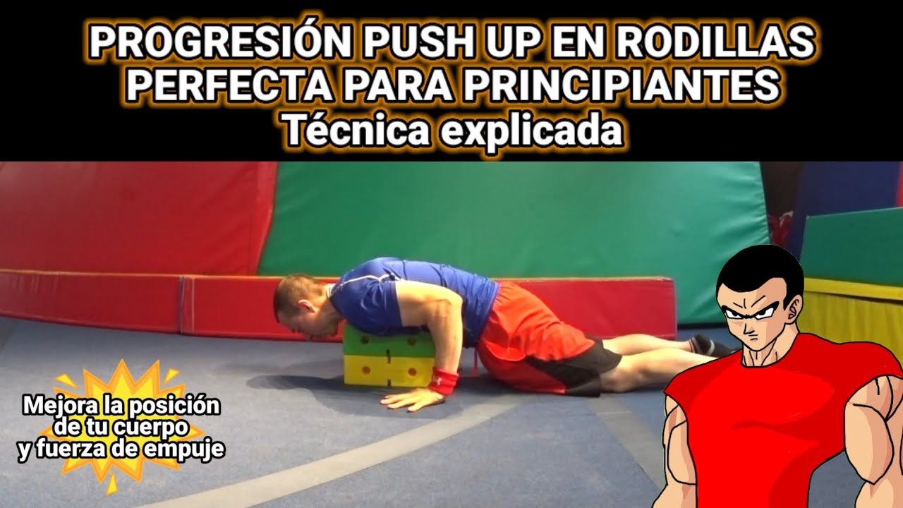 DOMINA Y MEJORA TUS FLEXIONES/PUSH UPS EN RODILLAS (TÉCNICA EXPLICADA ...