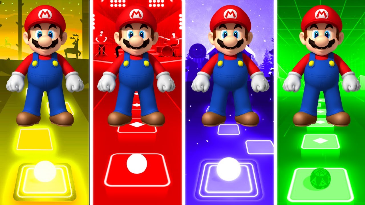 Super Mario Vs Super Mario Vs Super Mario Vs Super Mario - Tiles Hop ...