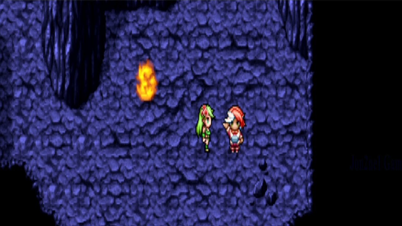 Final Fantasy IV: The After Years (PSP) Rydia And Luca Have A Moment HD ...