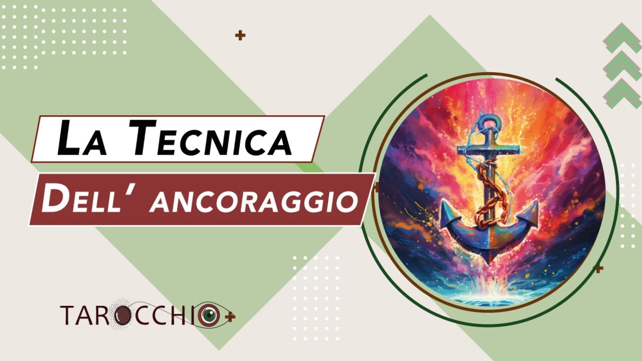 ⚓ ANCORAGGIO | Come funziona questa tecnica? - YouTube