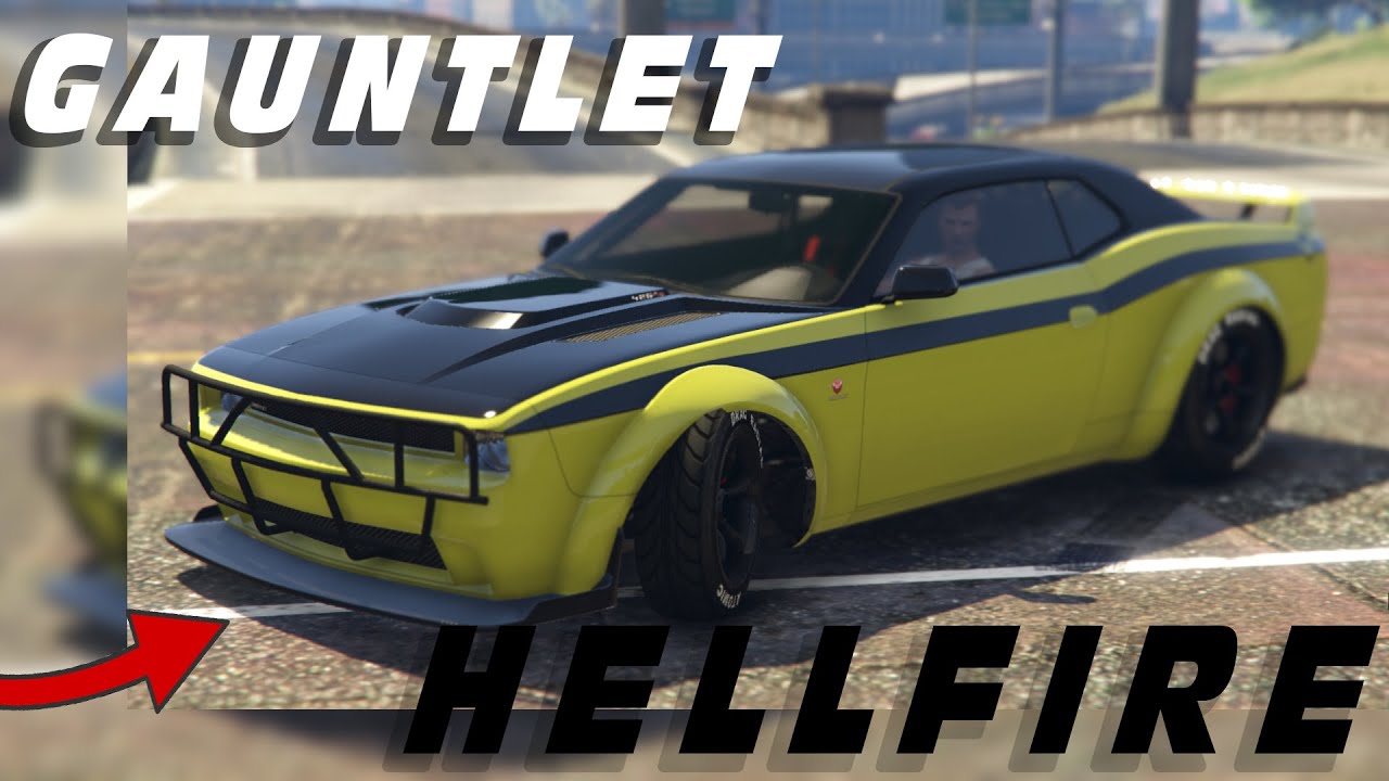 Gauntlet Hellfire Best Customization + Showcase GTA Online - YouTube
