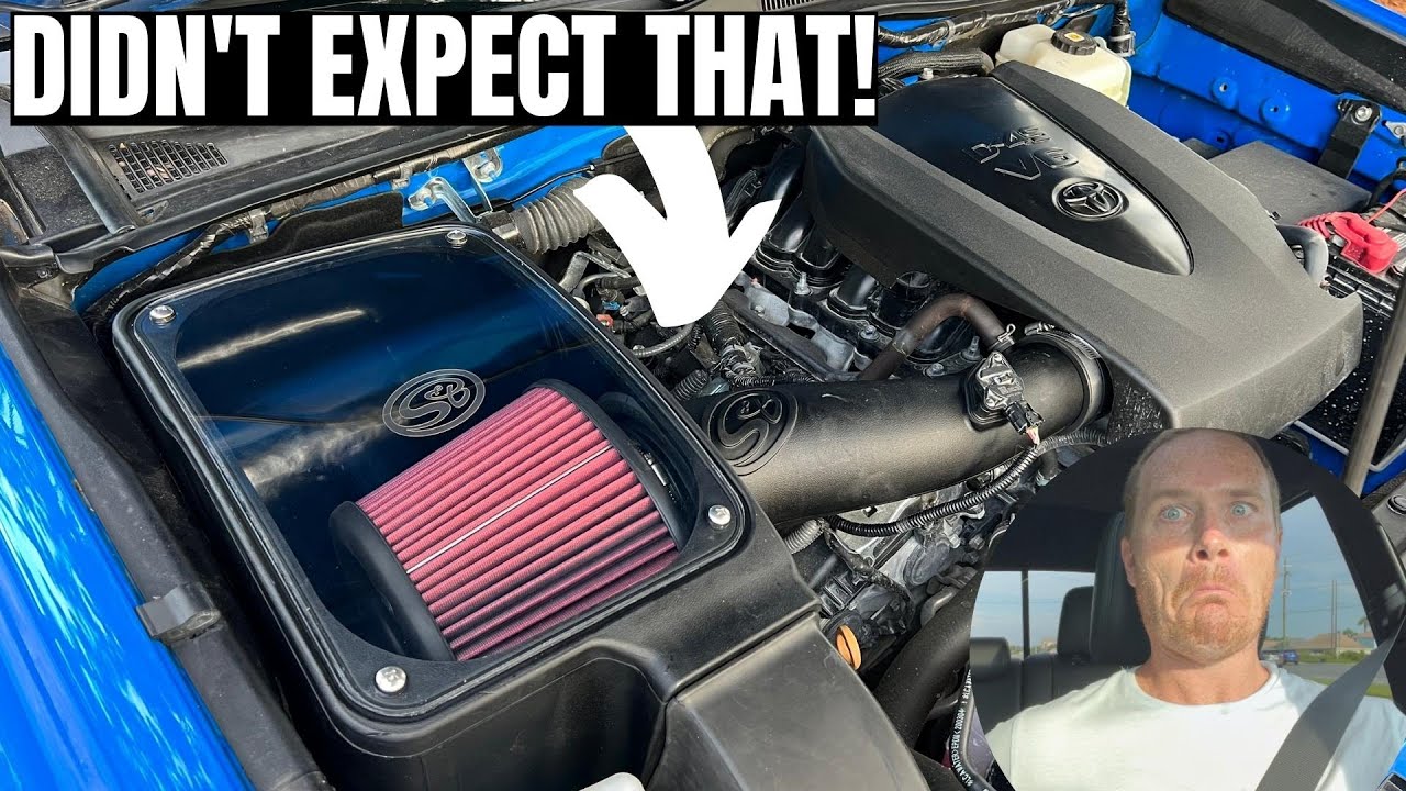 Adding Power to my Tacoma?! S&B Air Intake Mod | Sound Test + Install ...