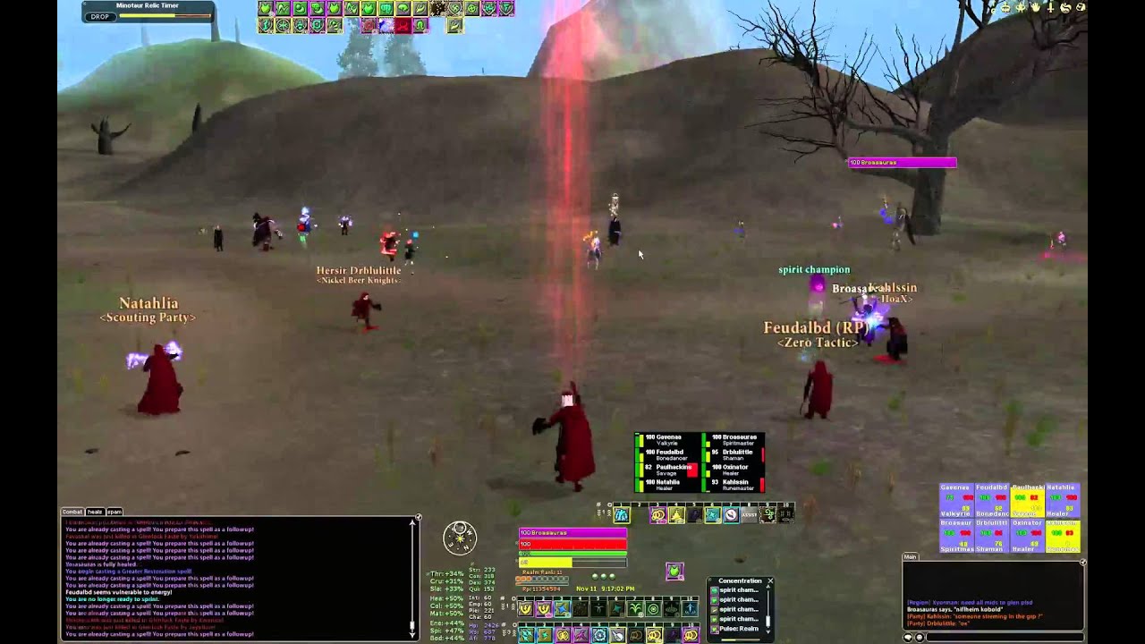 DAOC RVR - 8v8 Draft - Gaven Group - Daig fight 2 - YouTube