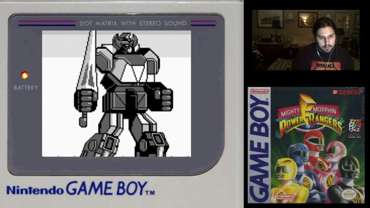 Mighty Morphin Power Rangers (Game Boy) | Coyote Plays - YouTube