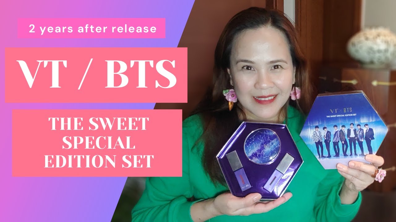 2 years after Release: VT BTS Cosmetics Collaboration: The Sweet ...