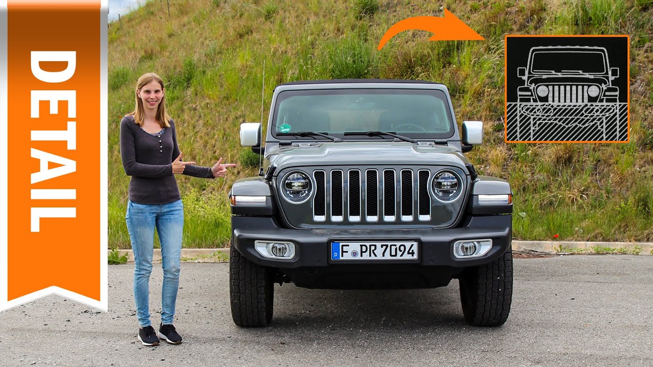 Jeep Wrangler: Wie viele Eastereggs finden wir? Ur-Jeep, Flip-Flops ...