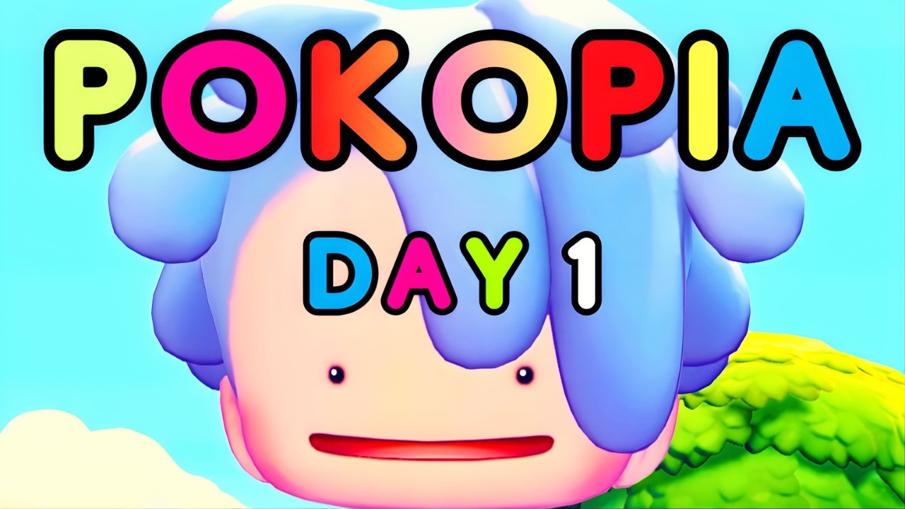 POKOPIA IS HERE! - Day 1 First Look - Pokemon Pokopia - YouTube
