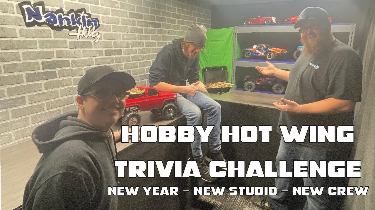 RC Hobby Trivia - Hot Wing Challenge - PLUS NEW STUDIO! - YouTube